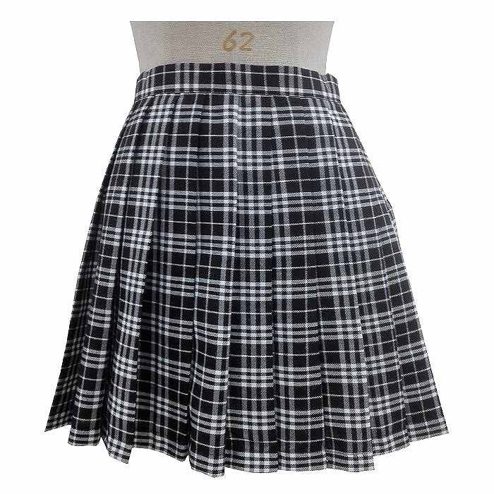 Black and white plaid skirt | BODYLINE & LunaBelle